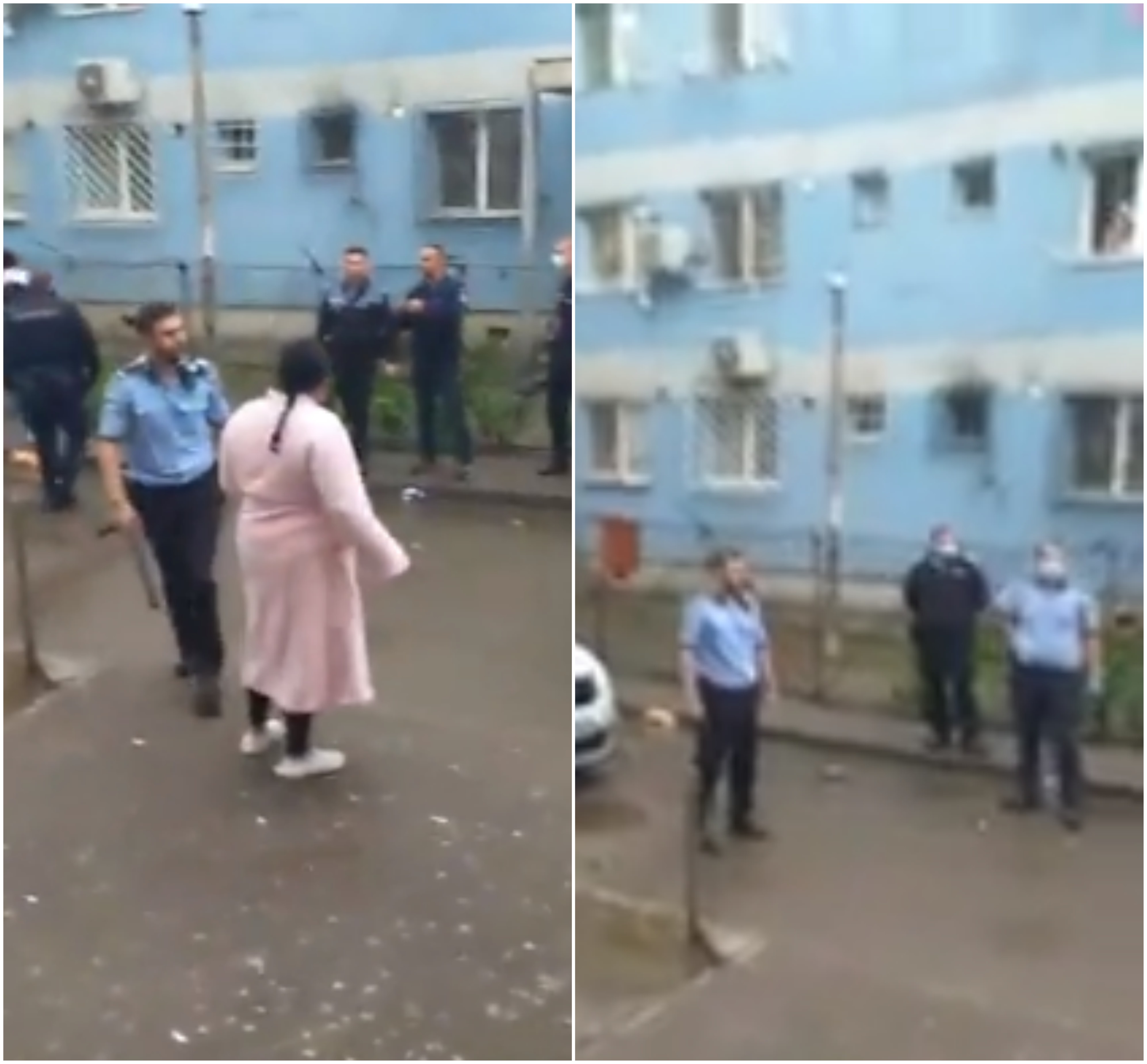 Poliția, implicată într-un nou scandal stradal. Oamenii legii ...